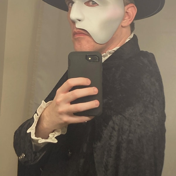 Phantom of the Opera Mask (butler Edition) - Etsy