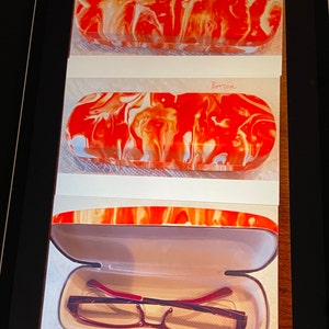Custom Hard Eye Glass Case Abstract Painted Glasses Case - Etsy
