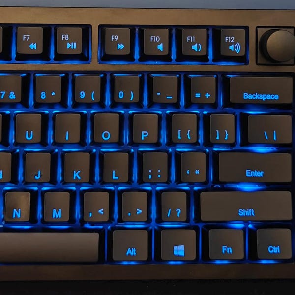 English & Japanese Dual Languages Backlit Keycaps Set for Mechanical ...