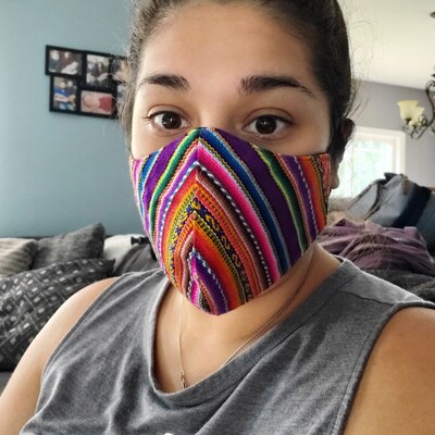 Peruvian Face Masks, Beautiful Face Mask, Reusable Face Mask, Stylish ...