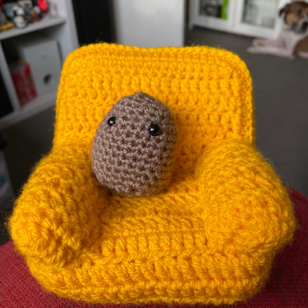 Amigurumi Crochet Couch Potato Pattern (PDF Pattern) - Etsy