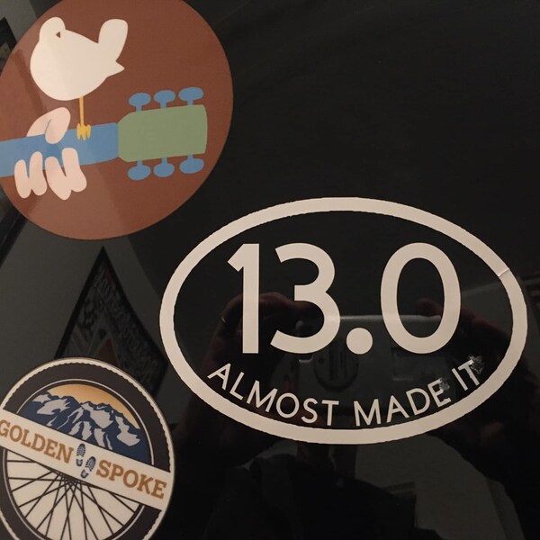 13.1 Half Marathon Decal, 13.1 Decal, 13.1 Sticker, Runners Decal ...