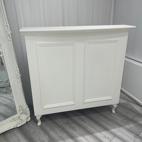 Large Curved Reception Desk French Style Shabby Chic - Etsy