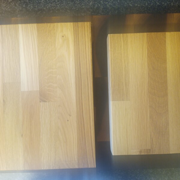 Solid Oak Kitchen Worktops Lengths: 1M to 4M Oak Wooden Worktop Solid ...