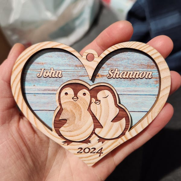 Personalized Miner Layered Wood Ornament, Custom Coal Miner Christmas ...