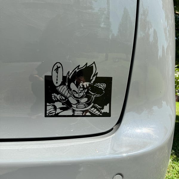 Goku Strike Vinyl Decal - Etsy