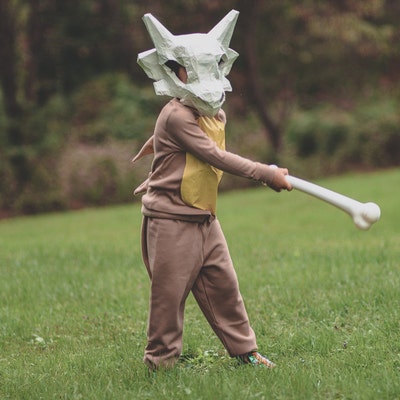 DIY Cubone Paper Mask - Etsy