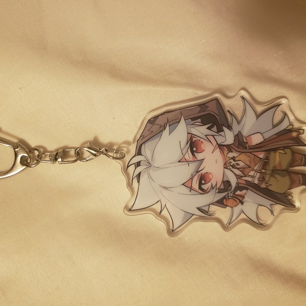 Bennett and Razor Keychains - Genshin Impact Arcylic Charms - Etsy