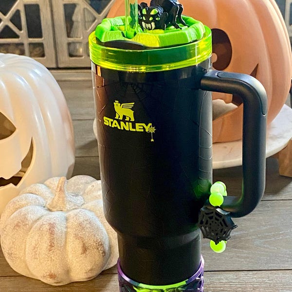 Stanley Cup Straw Charm - Etsy