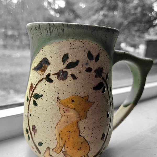 Ships Now Suzi the Cat Bud Vase, Cup, or Planter / Black Cat Ceramic ...