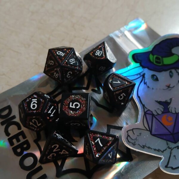 Solid Metal D2 Coin Featuring an a Sun Theme and a Moon Theme Aged ...