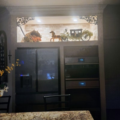 Large French Country Window Corner Corbels 3-D Both Sides, Cast Iron 9 ...