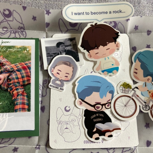 Inspired Stickers, RM, RPWP, Come Back to Me, Namjoon, Lost!, Groin - Etsy