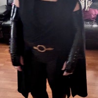 Black Sith Robe, Sith Cosplay, Versatile Scifi Cloak, Sith Costume ...