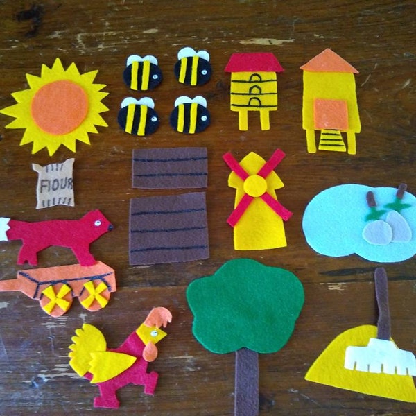 FIVE LITTLE SNOWMEN Children's Flannel Board Felt Set - Etsy