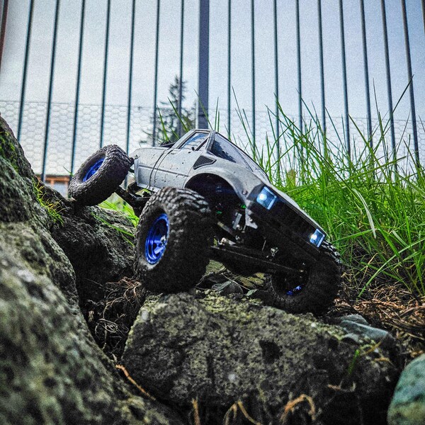 Oppai Factory Prerunner Trailer for Sprintjet / WL917 fits Trx4m/ SCX24 ...