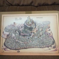 LABYRINTH Movie Map Original Illustration - Etsy UK