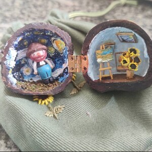 Miniature Dinosaurs Diorama in a Nutshell, Jurassic World Diorama, Tiny ...