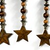 Set of 100 Rusty Barn Stars 1.5 Inch Dimensional Primitive Country ...