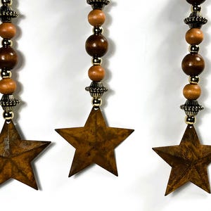 Set of 100 Rusty Barn Stars 1.5 Inch Dimensional Primitive Country ...