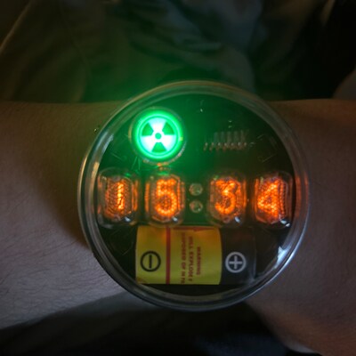 Fallout Inspired Atomic NIXIE Watch - Etsy