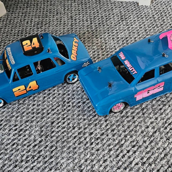 MA001 Racing RC 1/12 1/10 A5 Filler Sheet Stickers Mardave Kamtec ...