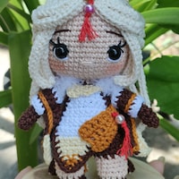 Crochet PDF Pattern: furina Chibi Amigurumi - Etsy UK