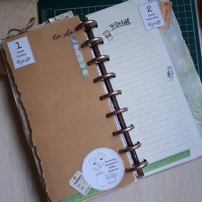 Whimsical Printable Journal Card Set Printable Journal Cards for ...