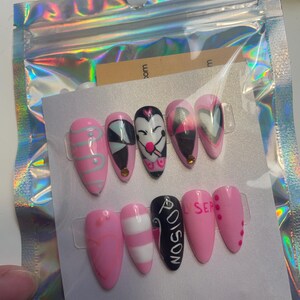 Mothman Cryptic Press on Nails, Reusable - Etsy