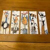 Meow Society Printable Bookmarks 10 Quirky Mixed Media Cat Bookmark ...