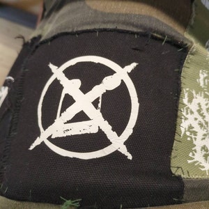 Crust Punk Pants Crust Patch Pants Custom Made Punk Pants With Patches ...