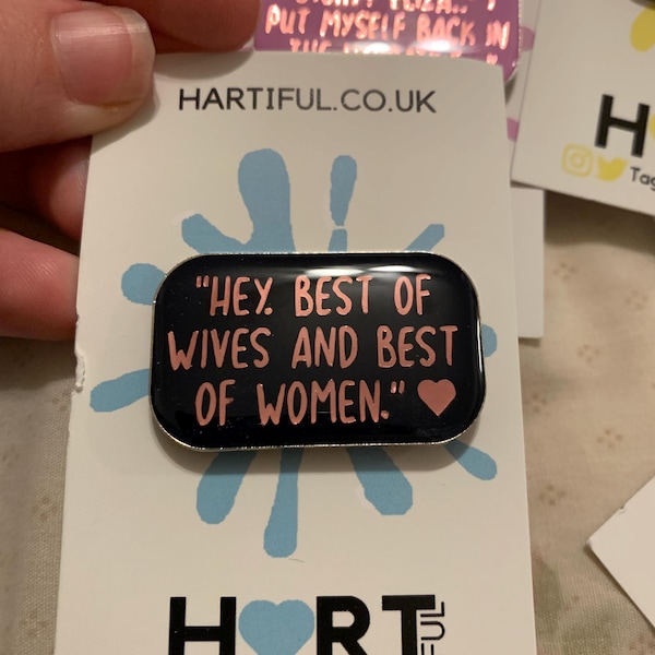 Personalised Design Your BIG Rectangle Enamel Pin | Customised Pin ...