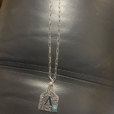 Genuine Leather Cowhide Cattle Tag Stud Earrings, Hair on Hide Ear Tag ...