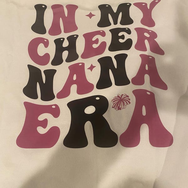 Personalized in My Cheer Coach Era Shirt, Cheer Coach Shirt, Cheer Era ...