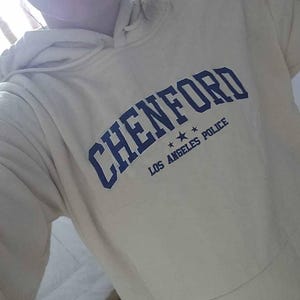 Embroidered Chenford Sweatshirt ,the Ruukie Sweatshirt, LA Police ...