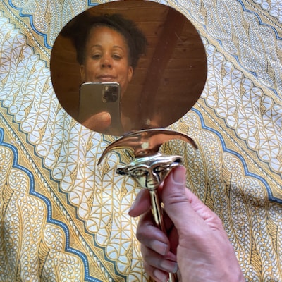 Brass Mirror of the Goddess Hathor. Hathor's Mirror. Copper Hathor .10 ...