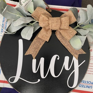 Personalized Teacher Custom Farmhouse Classroom Sign. Custom Teacher ...