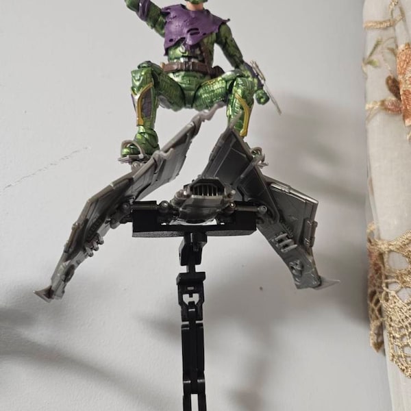 Designincase Marvel Legends No Way Home Green Goblin Glider Stand - Etsy
