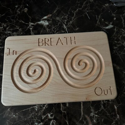Finger Labyrinth, Breathing Tool, Meditation Labyrinth, Peace Corner ...