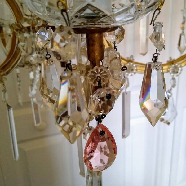 1 Pcs. Big Brass Bobeshe Brass Bobeche Bobesche Traforo MADE in ITALY ...