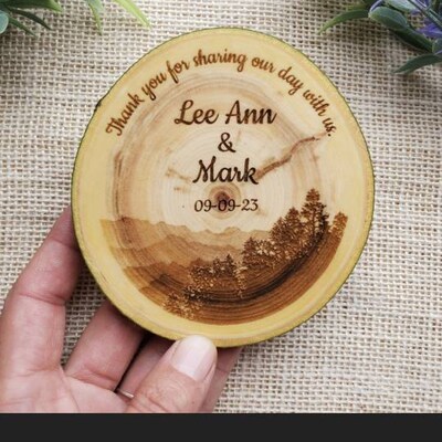 Family Reunion Mementos, Personalized Engraved Family Gathering Wooden ...