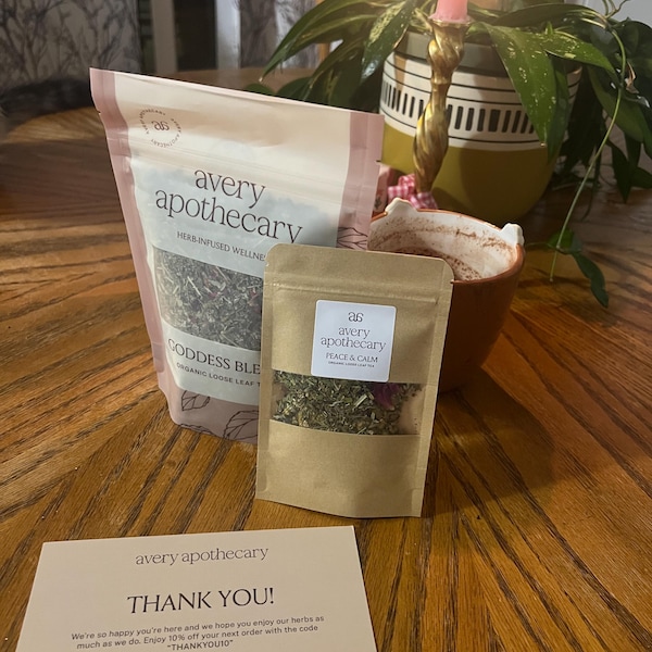 Goddess Blend Herbal Tea - Etsy