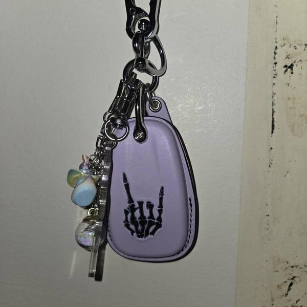 Custom Keychain ID Wallet Personalized Leather Keychain Wallet for ...