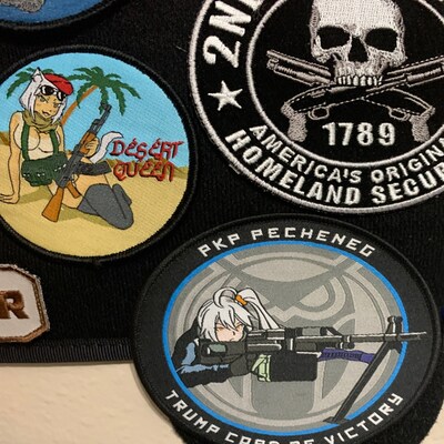 Girls' Frontline PKP, Tactical Doll Military Morale Patch - Etsy