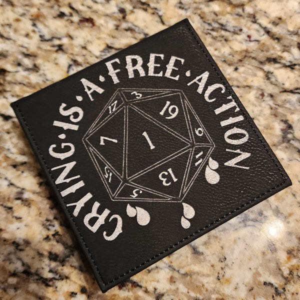 Crying is a Free Action Svg, Dungeons and Dragons Svg, Dnd Svg, TTRPG ...