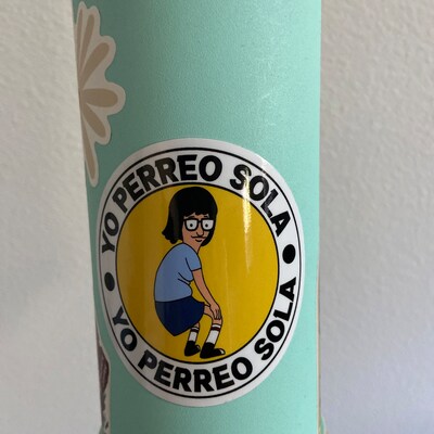 Yo Perreo Sola Sticker, Funny Mexican Sticker, Latina Sticker, Latino ...
