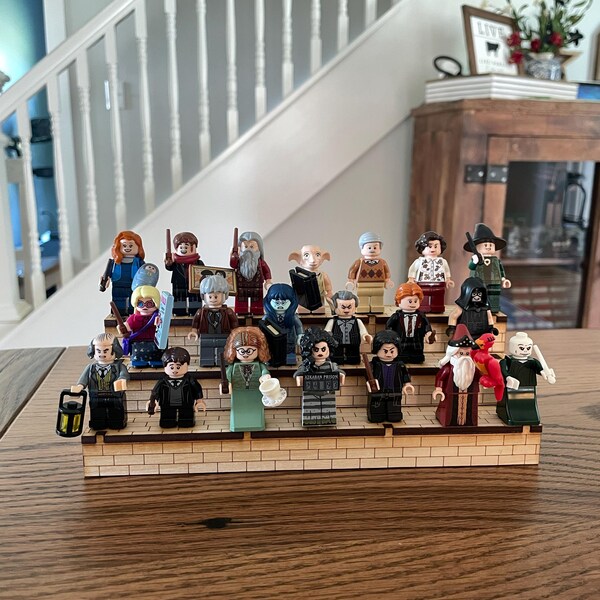 Minifigure Display Stand - Hold 20 Figures - Etsy