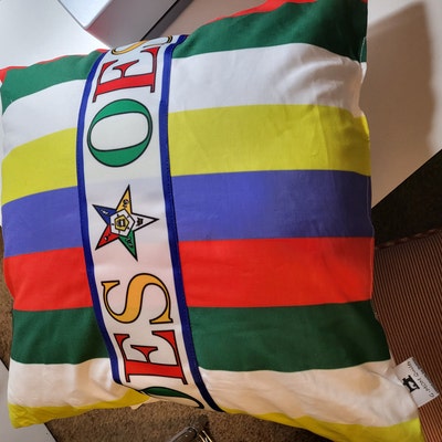 Oes Fabric Medium 1.8 Stripe Order of the Eastern Star by Elemental ...