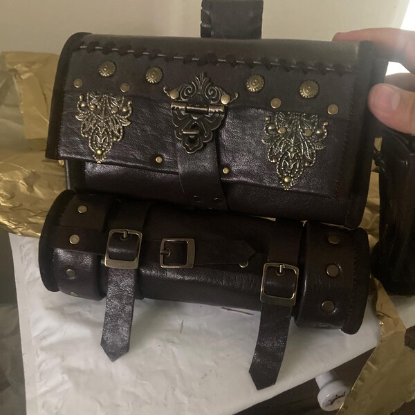 Book Holder, Alchemy Kit, Grimoire, Fantasy Journal, Leather Journal ...