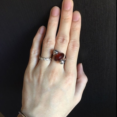 Ring for Beads Sterling Silver Interchangeable 'sophia' Fits Many ...